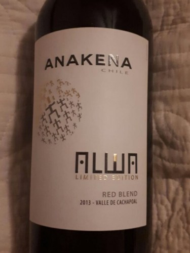 Anakena Alwa Limited Edition Cabernet Sauvignon | Vivino US