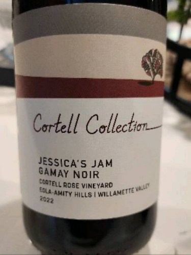 Cortell Collection Jessica's Jam Cortell Rose Vineyard Gamay Noir ...
