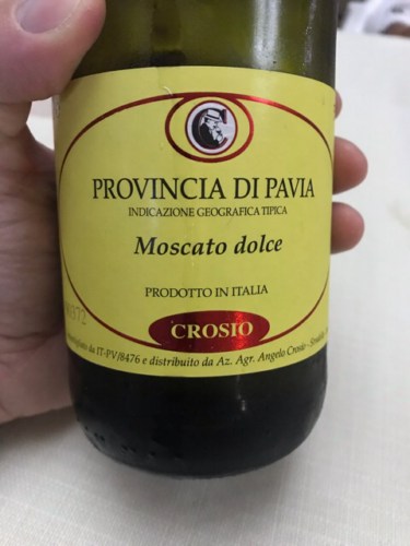 Angelo Crosio Moscato Dolce Provincia di Pavia | Vivino Australia