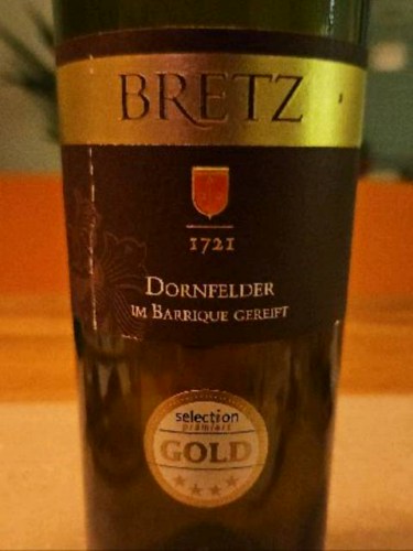 Ernst Bretz Dornfelder Im Barrique Gereift | Vivino US