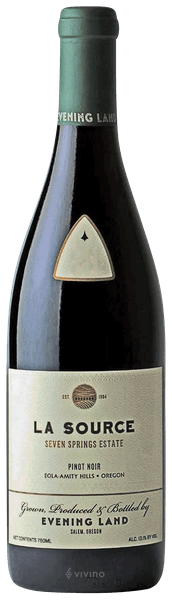 2018 Evening Land La Source Seven Springs Vineyard Pinot Noir | Vivino US