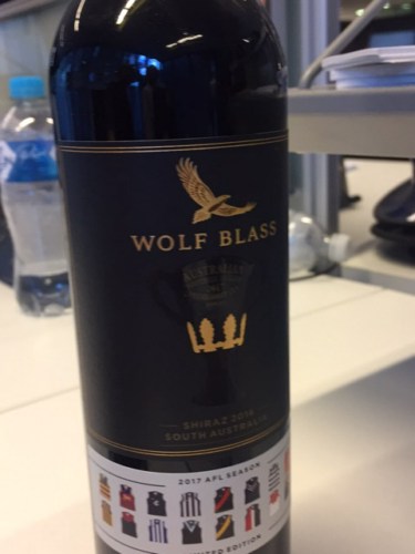 2017 Wolf Blass AFL Season Shiraz | Vivino US