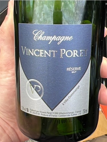 Vincent Poret Reserve Brut Champagne | Vivino US
