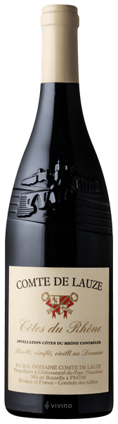 Comte de Lauze Côtes du Rhône Rouge | Vivino US