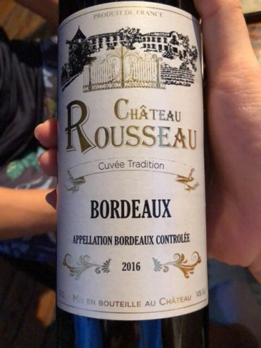 Château Rousseau Cuvée Tradition Bordeaux | Vivino
