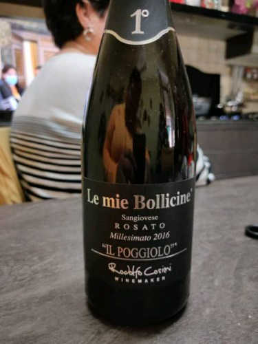 Il Poggiolo Rodolfo Cosimi Le Mie Bollicine Sangiovese Rosato | Vivino US