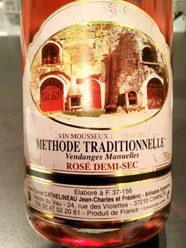 Jean Charles Methode Traditionnelle Vendanges Manuelles Rosé Demi-Sec ...