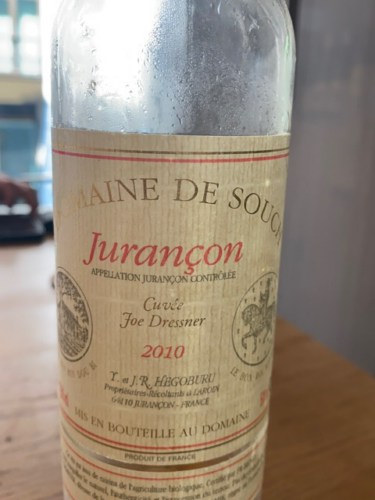 Domaine de Souch Cuvée Joe Dressner Jurançon | Vivino US