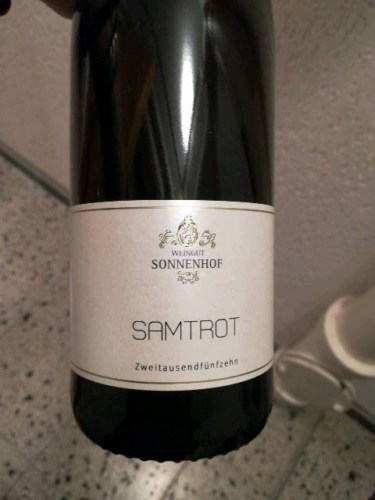 Weingut Sonnenhof Samtrot | Vivino Deutsch