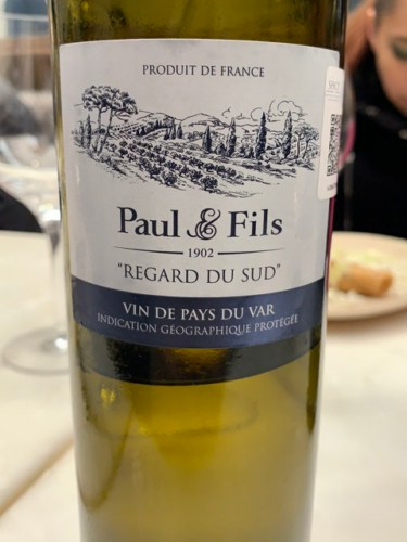 Paul & Fils Regard du Sud Blanc | Vivino English