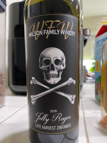 Wilson Family Winery Jolly Roger Late Harvest Zinfandel | Vivino US