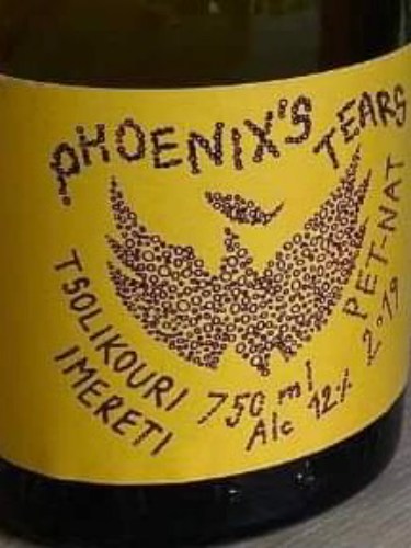2019 Pheasant's Tears Phoenix's Tears Chinuri Pet-Nat | Vivino US