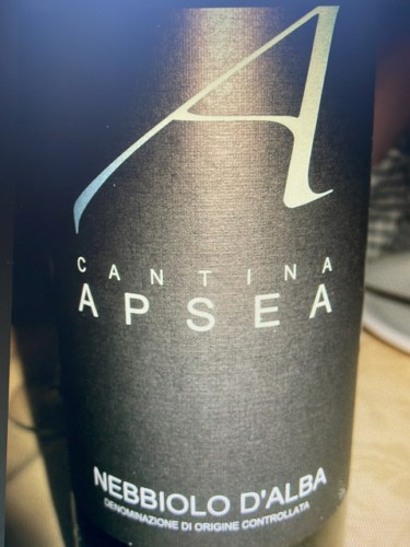 Cantina Apsea Nebbiolo d'alba | Vivino US