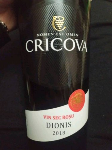 Cricova Dionis Sec Roșu | Vivino US
