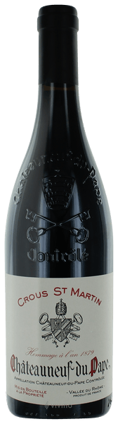 2018 Crous St Martin Châteauneuf-du-Pape | Vivino US