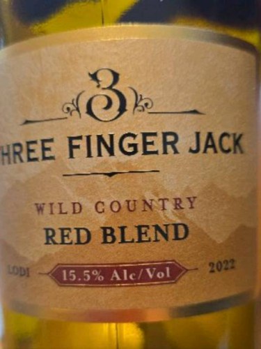 Delicato Three Finger Jack Red Blend | Vivino US