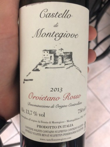 Castello di Montegiove Orvietano Rosso | Vivino US