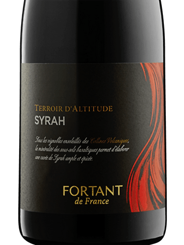 Fortant Terroir D'Altitude Syrah | Vivino US