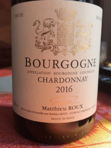 Matthieu Roux Bourgogne Chardonnay | Vivino Australia