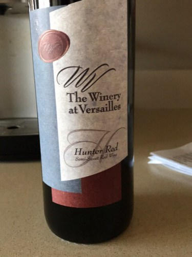 The Winery at Versailles Hunter Red | Vivino