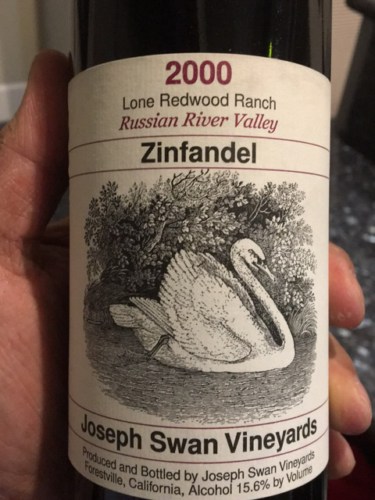 Joseph Swan Vineyards Lone Redwood Ranch Zinfandel | Vivino Australia