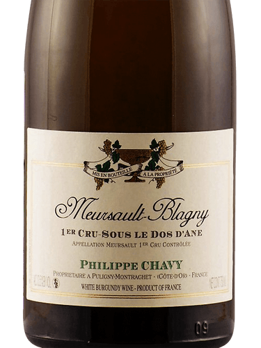Philippe Chavy Meursault-Blagny 1er Cru 'Sous le dos d'Ane' | Vivino US