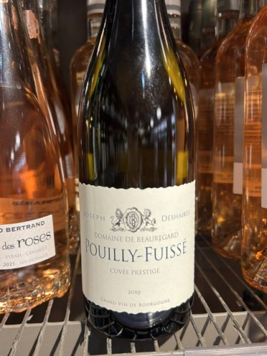 2019 Joseph Burrier (Château de Beauregard) Cuvée Prestige Pouilly ...