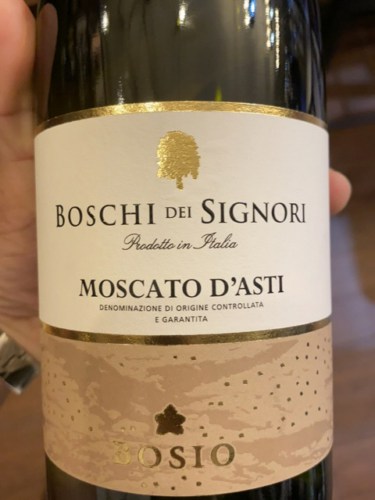 Bosio Boschi dei Signori Moscato d'Asti | Vivino Español