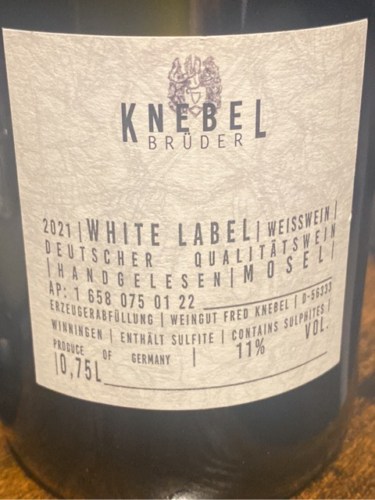 Fred Knebel White Label | Vivino US