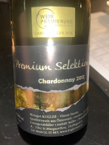 Kugler Premium Selektion Chardonnay | Vivino US