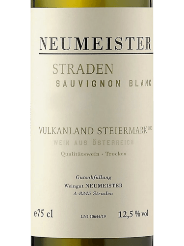 2021 Neumeister Straden Sauvignon Blanc | Vivino US