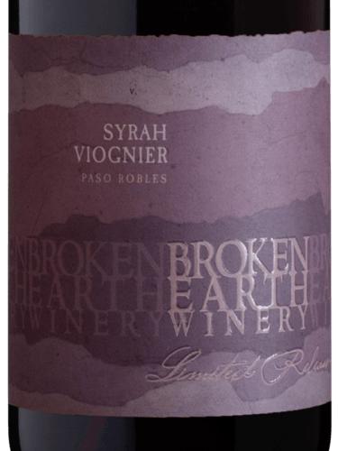 Broken Earth Winery Limited Release Syrah - Viognier | Vivino France