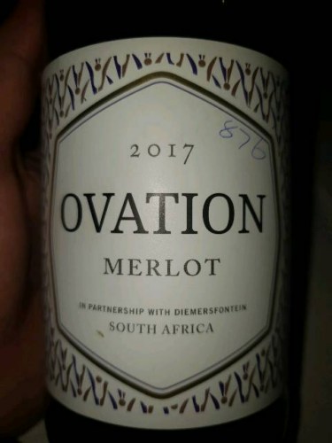 Thokozani Ovation Merlot | Vivino 日本
