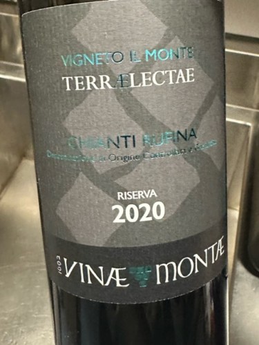Vinae Montae Vigneto IL Monte Terraelectae Chianti Rufina | Vivino US