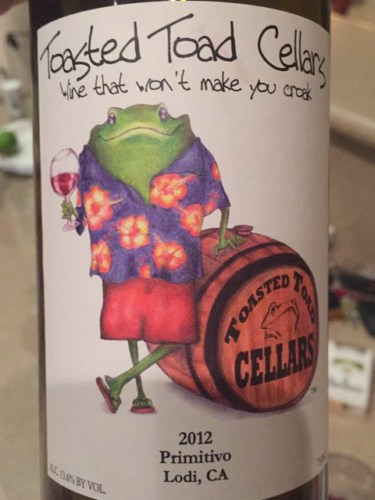 Toasted Toad Cellars Primitivo | Vivino US