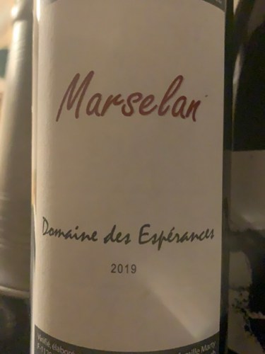 Domaine des Espérances Marselan | Vivino US