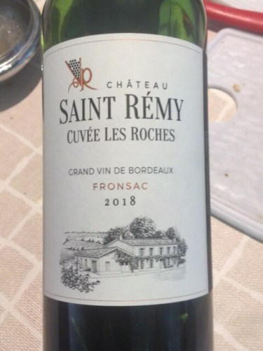 Château Saint Rémy Cuvée les Roches Fronsac | Vivino US