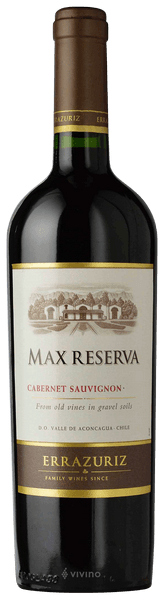 Errazuriz Max Reserva Cabernet Sauvignon | Vivino English