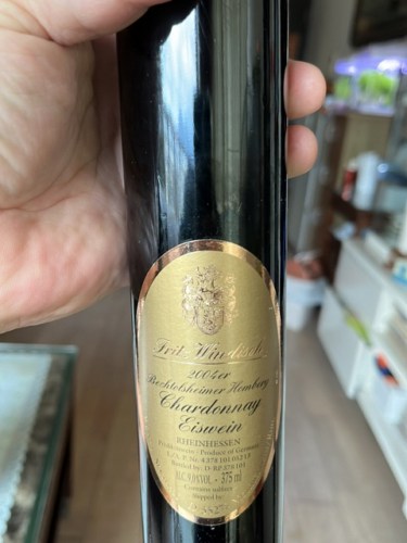 Fritz Windisch Bechtolsheimer Homberg Chardonnay Eiswein | Vivino Australia