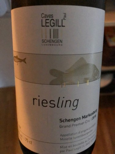 2018 Caves Legill Schengen Markusberg Grand Premier Cru Riesling | Vivino