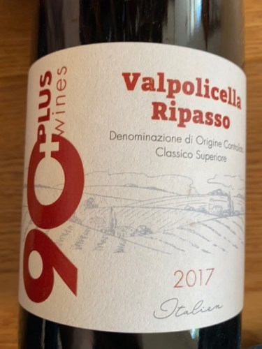 90 Plus Wines Valpolicella Ripasso Classico Superiore | Vivino Australia