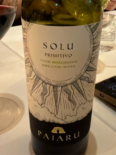 Tenuta del Pajaru Solu Primitivo | Vivino English