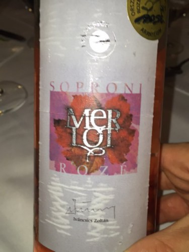 Iváncsics Zoltán Merlot Rosé | Vivino US