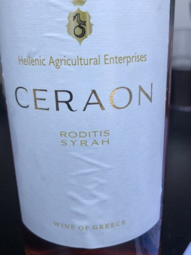 Hellenic Agricultural Enterprises Ceraon Roditis - Syrah Rosé | Vivino US