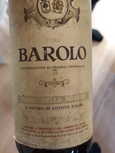 Dario della Rovere Barolo | Vivino US
