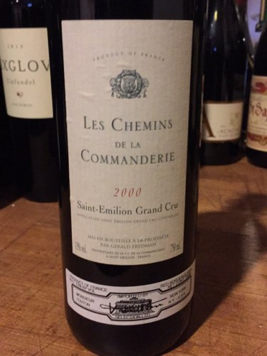 Gerald Frydman Les Chemins de La Commanderie Saint-Émilion Grand Cru ...