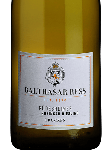 Balthasar Ress Rüdesheimer Riesling Trocken | Vivino US