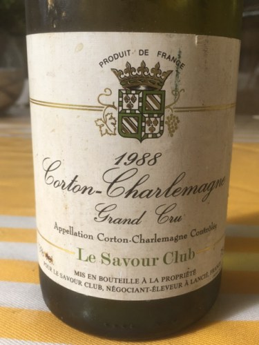 Le Savour Club Corton-Charlemagne Grand Cru | Vivino France