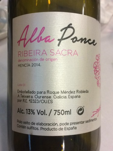 Alba Ponce Mencia | Vivino US