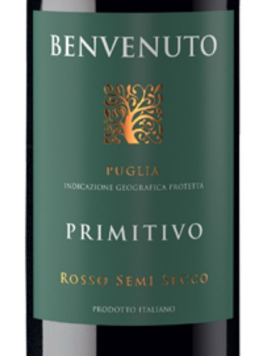 Benvenuto Primitivo Rosso Semi Secco | Vivino Deutschland